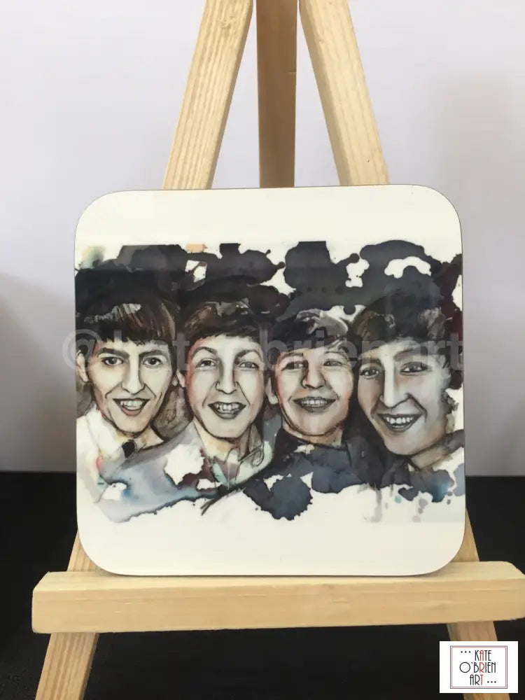 Beatles Coaster – Kate O'Brien Art