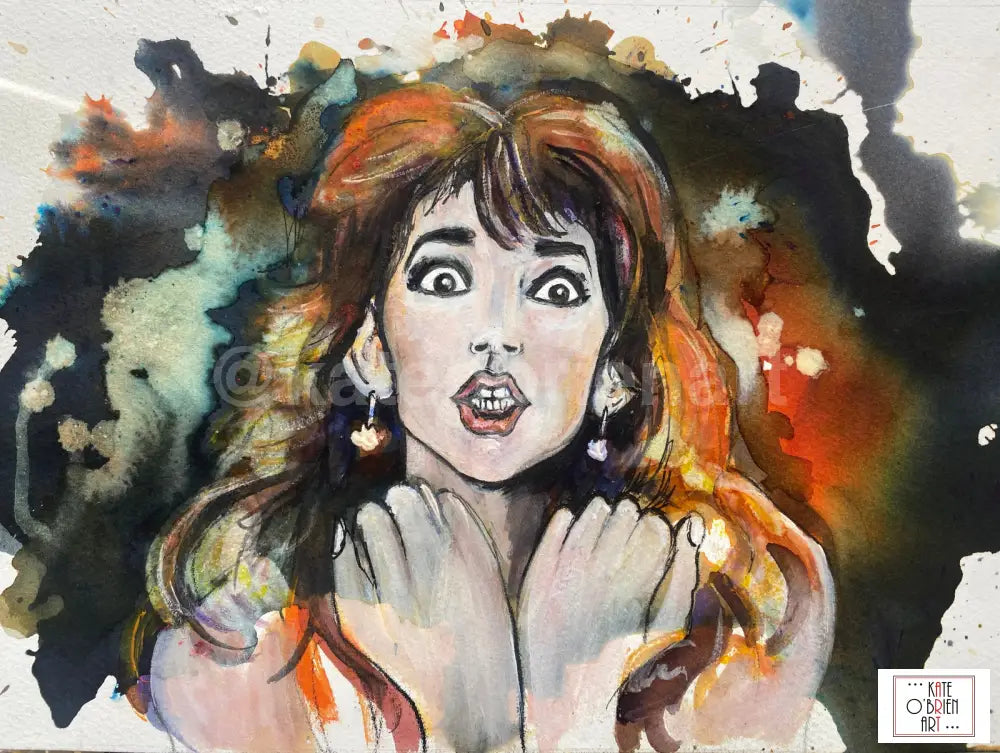 Kate Bush Art Print – Kate O'Brien Art