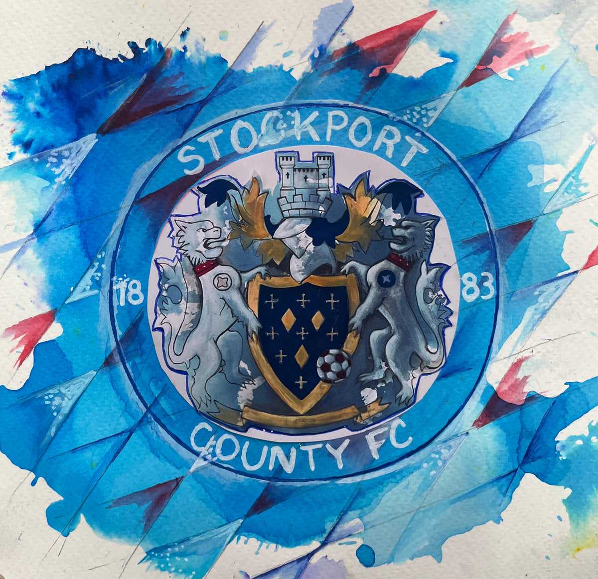 Stockport County – Kate O'Brien Art