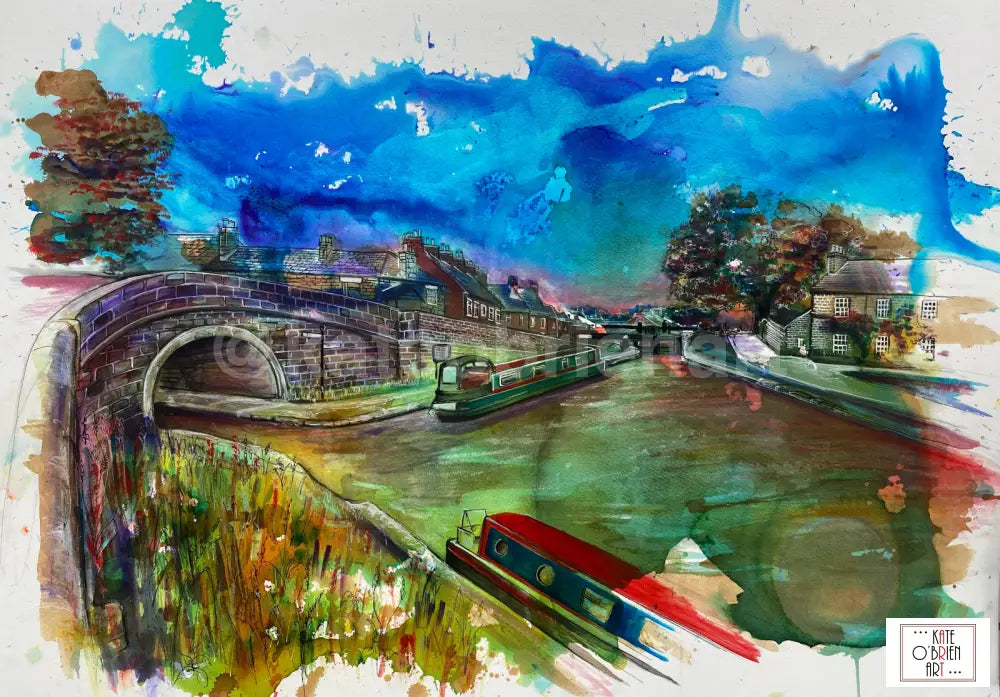 Marple Locks Original Artwork – Kate O'Brien Art