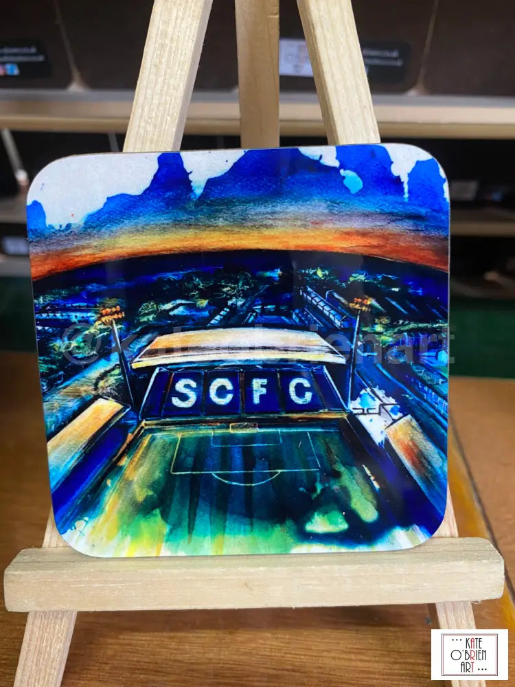 SCFC Coaster – Kate O'Brien Art