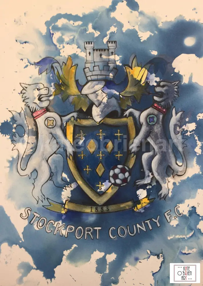 The Hatters' Crest - Art Print – Kate O'Brien Art