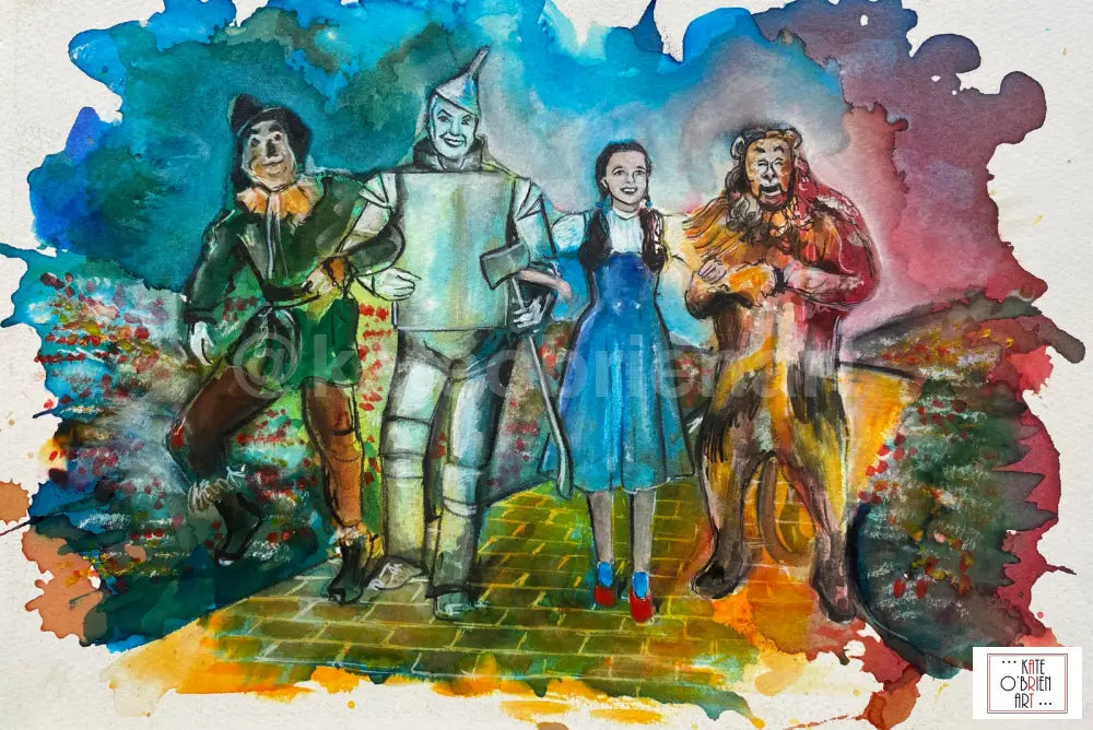 Wizard of Oz original painting – Kate O'Brien Art